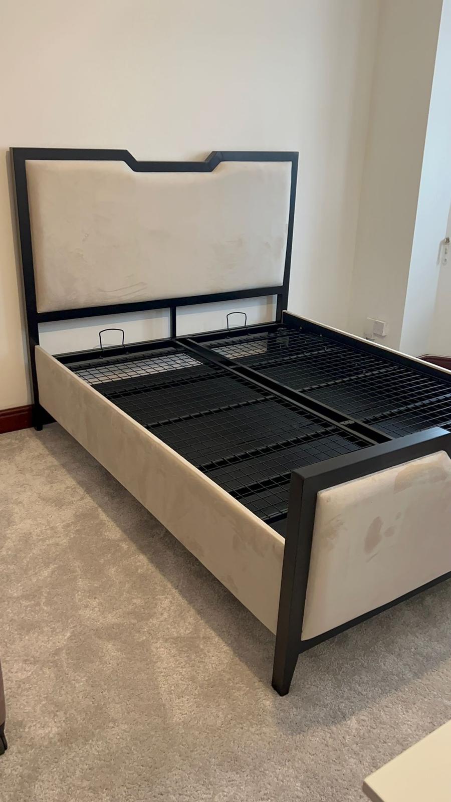 Rupert Metal bed frame - Made In UK | Luxury Bed Online